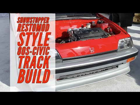 Brandon Merlot's IMMACULATE 1986 Civic B Series Build