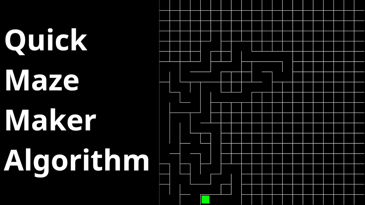 Simple Maze Maker Python