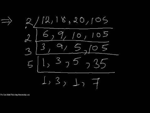 LCM of 12,18,20 and 105 | TutorTeddy.com