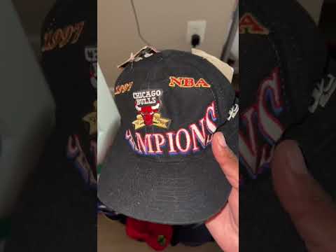 Throwback: A Never-Worn Chicago Bulls Championship Hat From 1997#ChicagoBulls