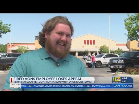 Former Vons courtesy clerk still without a job after hearing