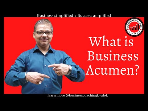 What is Business Acumen ??