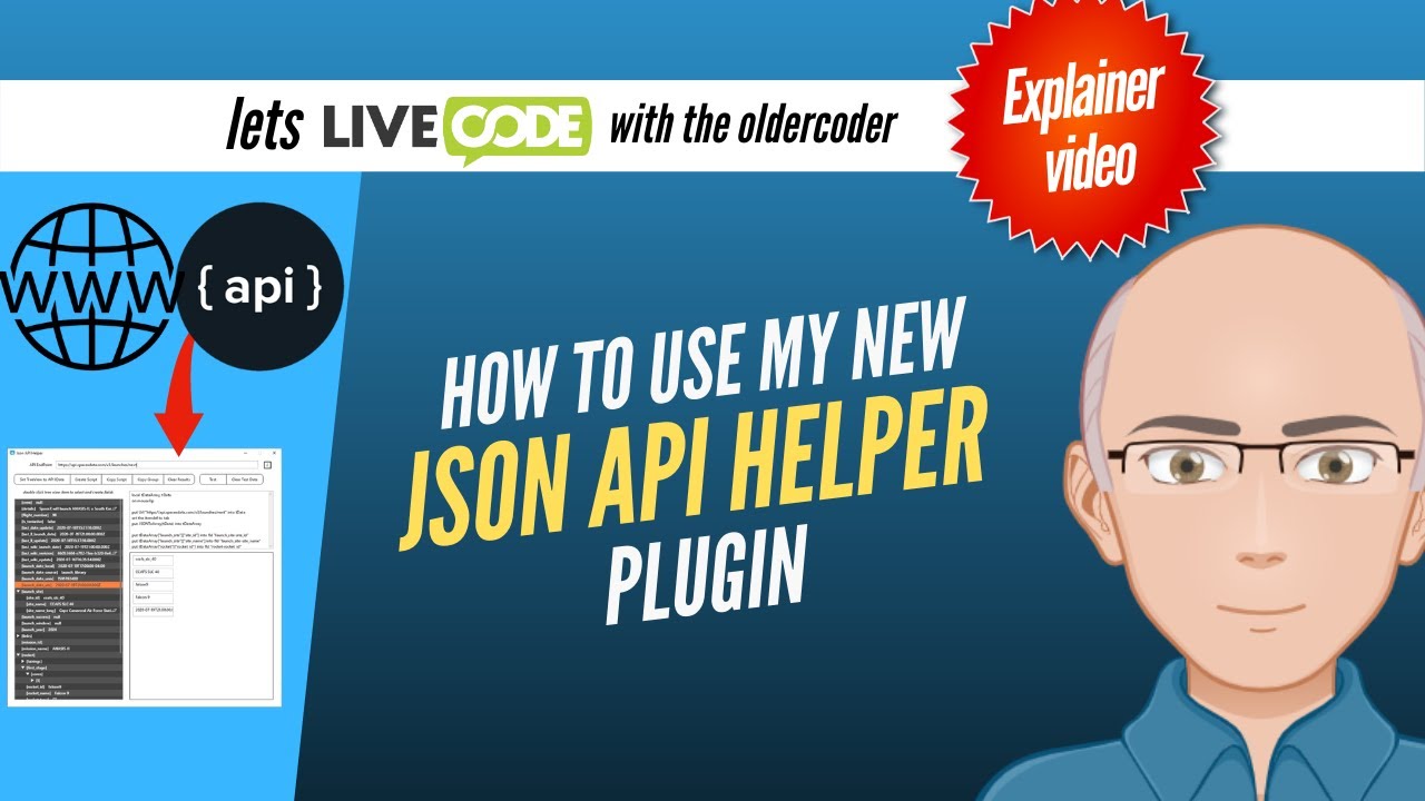 LiveCode Json Api Helper