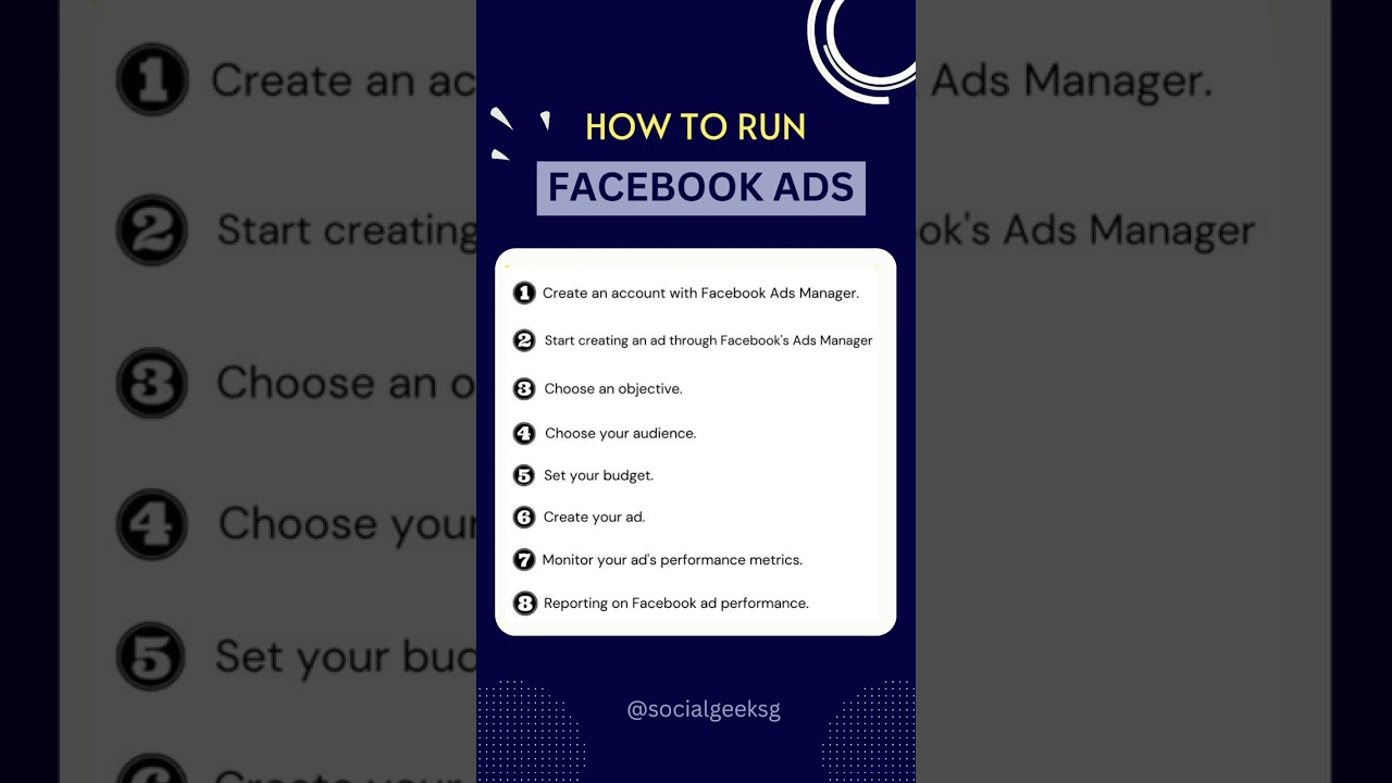 How To Run Facebook Ads  | How to create a Facebook Ads| Facebook Advertising #facebookads #fbads