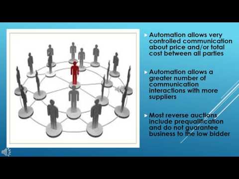 Modernized Definition of a Reverse Auction