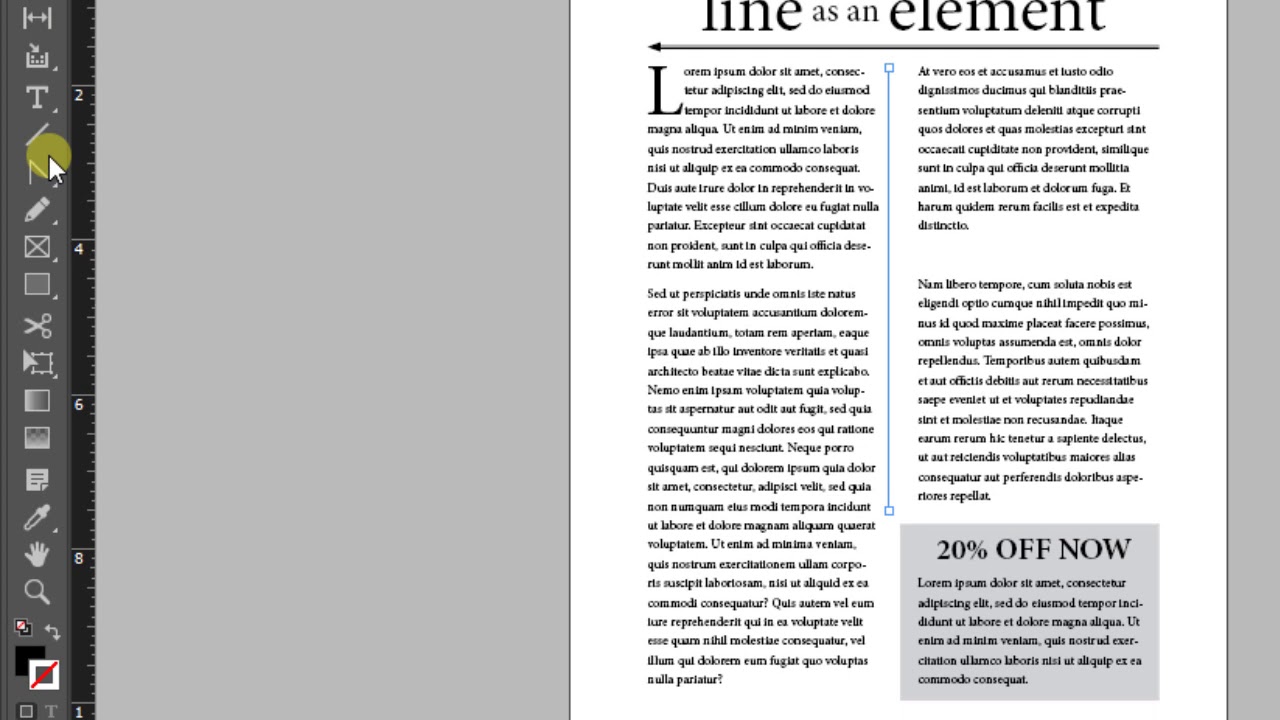 Workbook: Elements of Design - Line