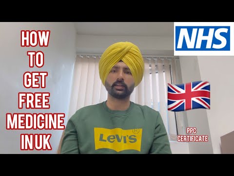 HOW TO GET FREE MEDICINE IN UK || NHS PRESCRIPTION PREPAYMENT CERTIFICATE (PPC)
