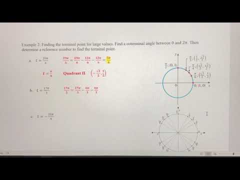 How To - Determining Terminal Points for Large Values of ‘t’