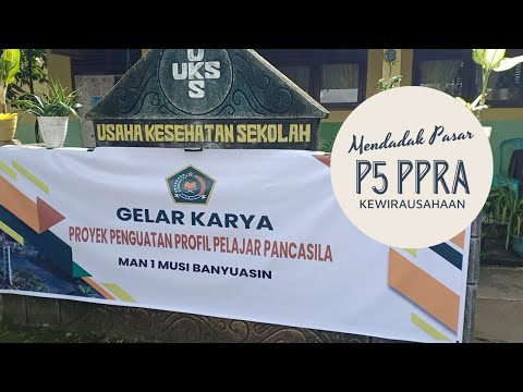 Mendadak Pasar P5RA Kelas X Tema Kewirausahaan