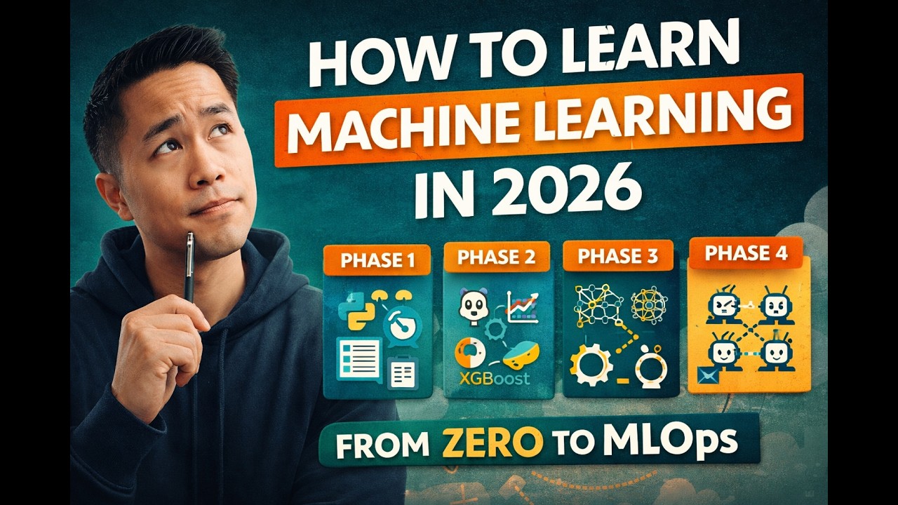 How to Actually Learn Machine Learning in 2026 (Zero to MLOps)