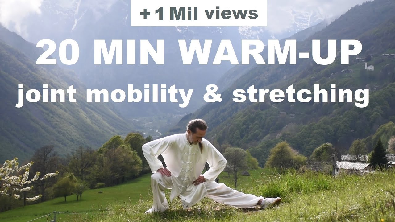 20 MIN TAI CHI WARM UP AND STRETCH - Joint Mobility, Stretching & Relaxation as an Anti Aging System