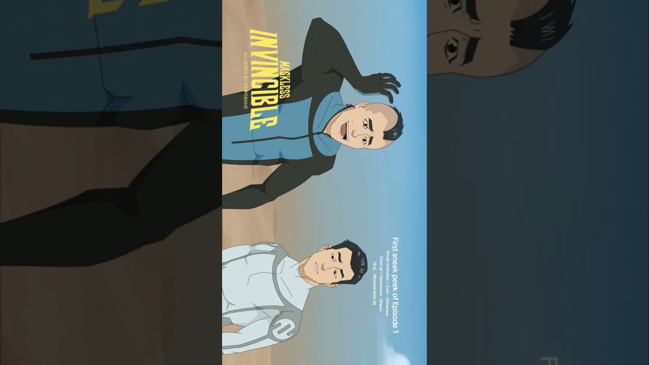 Invincible Variant Fan Animated Series Preview #invincible #markgrayson #omniman #mohawkmark