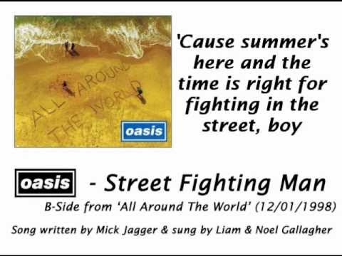 Oasis - Street Fighting Man [HQ Audio + Lyrics]