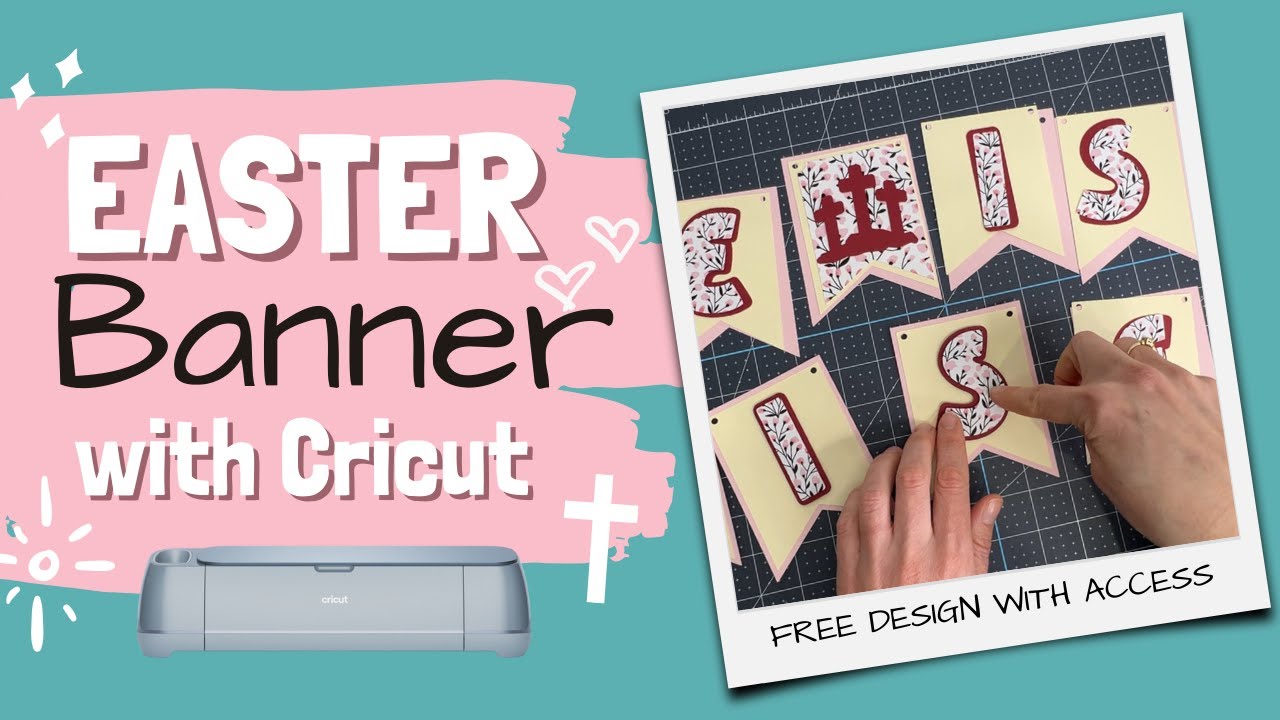 DIY Easter Banner with Cricut: Step-by-Step Tutorial