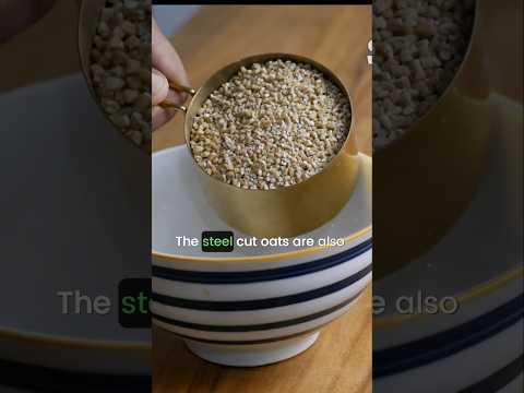 What is steel-cut oats? #oats #food #healthyfood #overnightoats