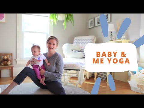 Mama + Baby Yoga at home
