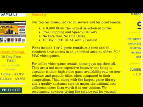 Renting video games at affordable rates by meeting exact requirements ...
