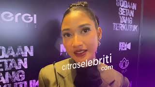 Claresta Taufan Tantang Diri Perankan Karakter Setan di Film Horor ...