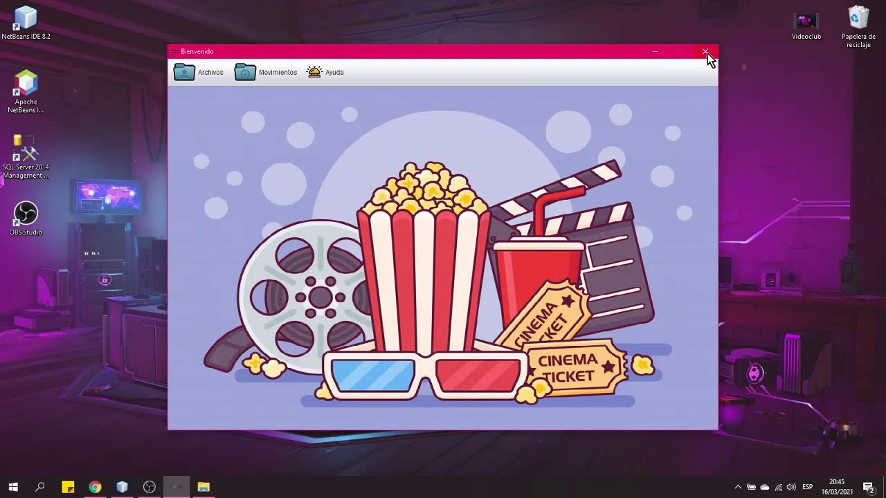 Videoclub: Proyecto JAVA & SQL Server.