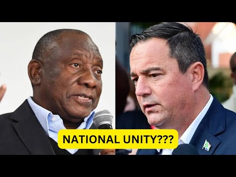 What If South Africa Forms A Government On National Unity?