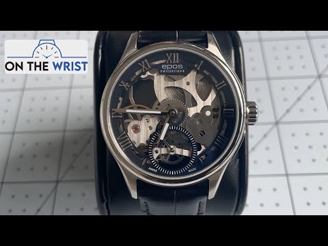 Epos Originale 3500 SK, BEAUTIFUL finishing on this limited edition Swiss skeletonized watch