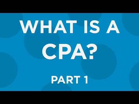 What is a CPA? Cool CPA Careers: Part 1