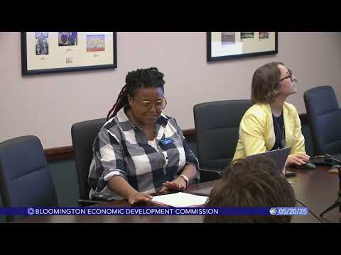 Bloomington Economic Development Commission, May 20, 2025