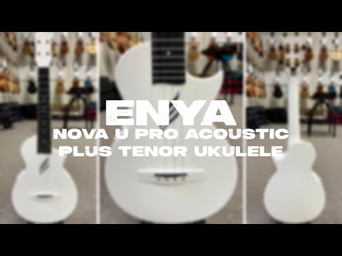 Enya Nova U Pro Acoustic Plus Tenor Ukulele Demo/Review at Aloha City Ukes