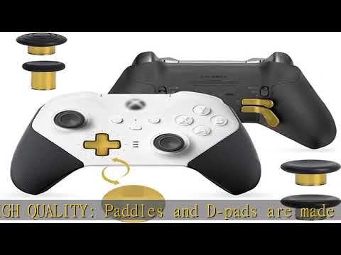 TOMSIN 13 in 1 Xbox Elite Series 2 Controller Accessories Replacement Pack,6 Metal Thumbsticks,2 D-