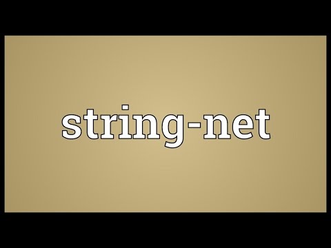 String-net Meaning