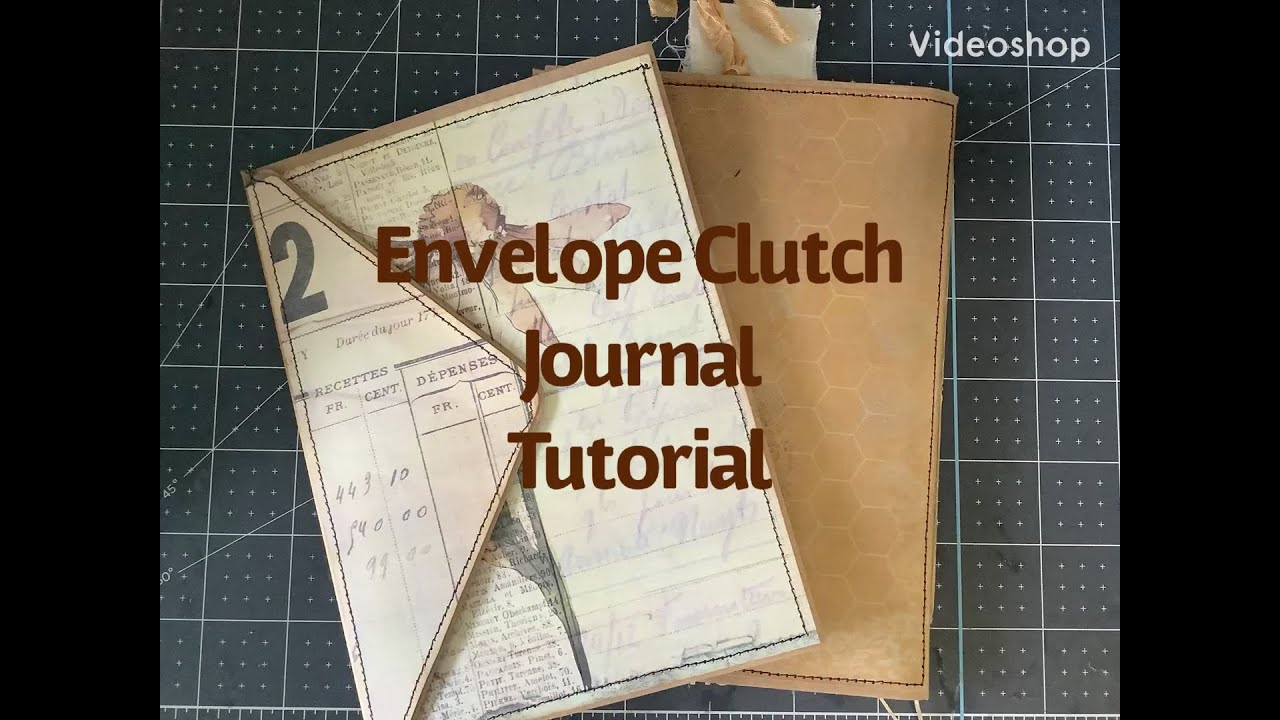 Envelope Clutch Journal Tutorial