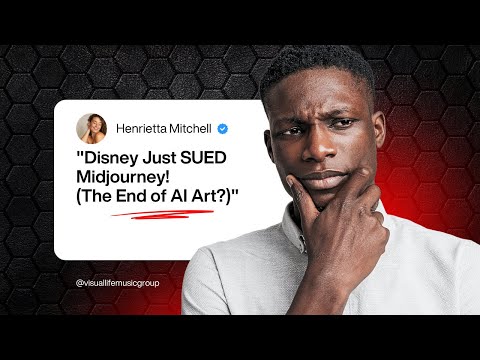 🔥 Disney Just SUED Midjourney! Is This The END of AI Art?! 🔥