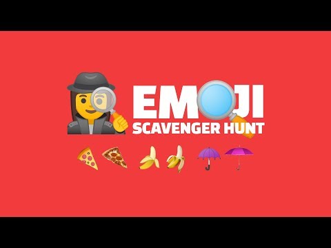 Emoji Scavenger Hunt Teaser