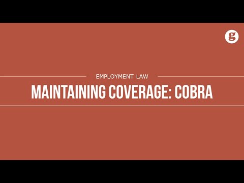 Maintaining Coverage: Cobra