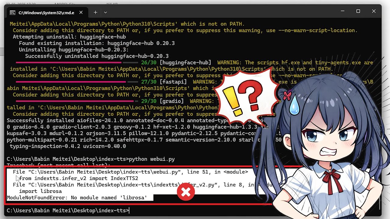 Fix No Module Named Librosa Error in Python  ModuleNotFoundError (2026 Easy Fix)
