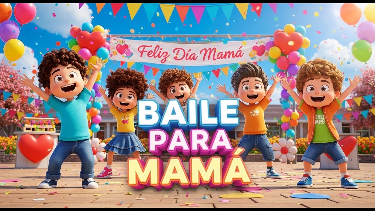 Baila para Mamá | Canción Infantil Muy Alegre | Día de las Madres
