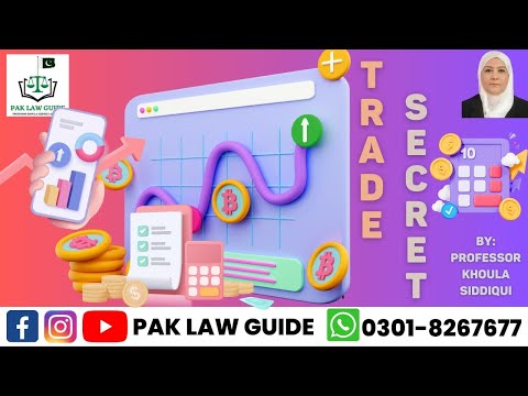 Trade Secret Laws & Intellectual property laws .#urdu #english