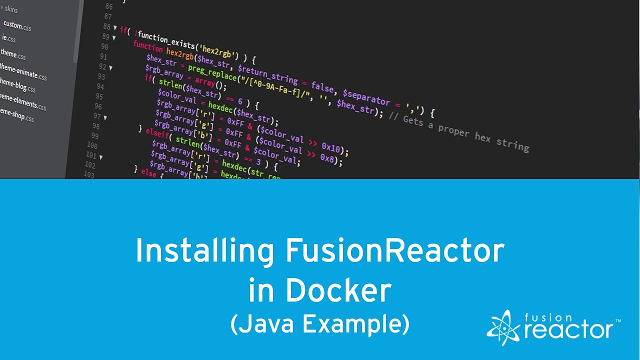 Installing FusionReactor in Docker - Java Example