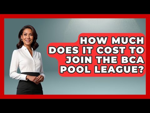 How Much Does It Cost To Join The BCA Pool League? - Billiards Hustlers