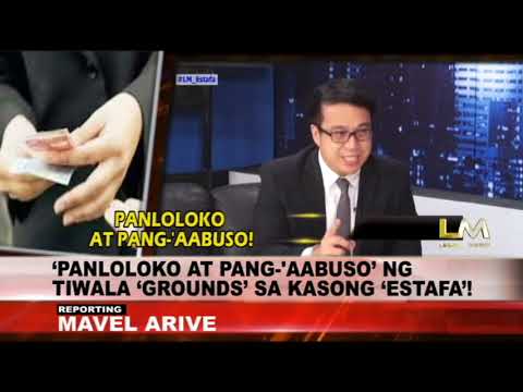 LEGAL MINDS: MGA GROUNDS SA KASONG ESTAFA, ALAMIN!