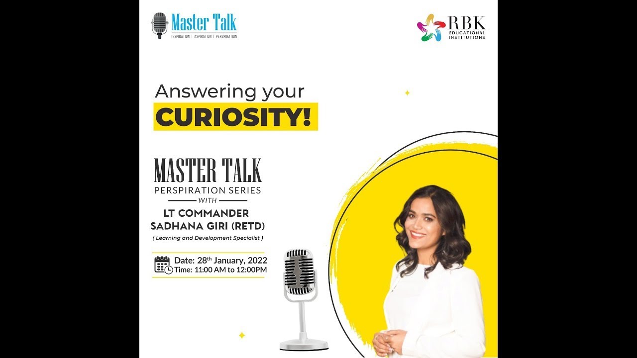 Master Talk Series – Inspiring Talks by Famous Personalities