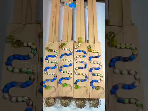hape marble run race track#woodentrack #marblerun#ytshorts