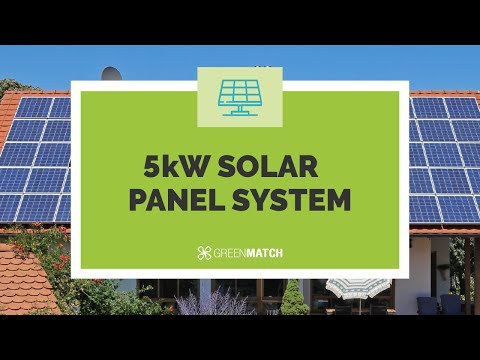 5kW Solar Panel System - How Can It Benefit You | GreenMatch