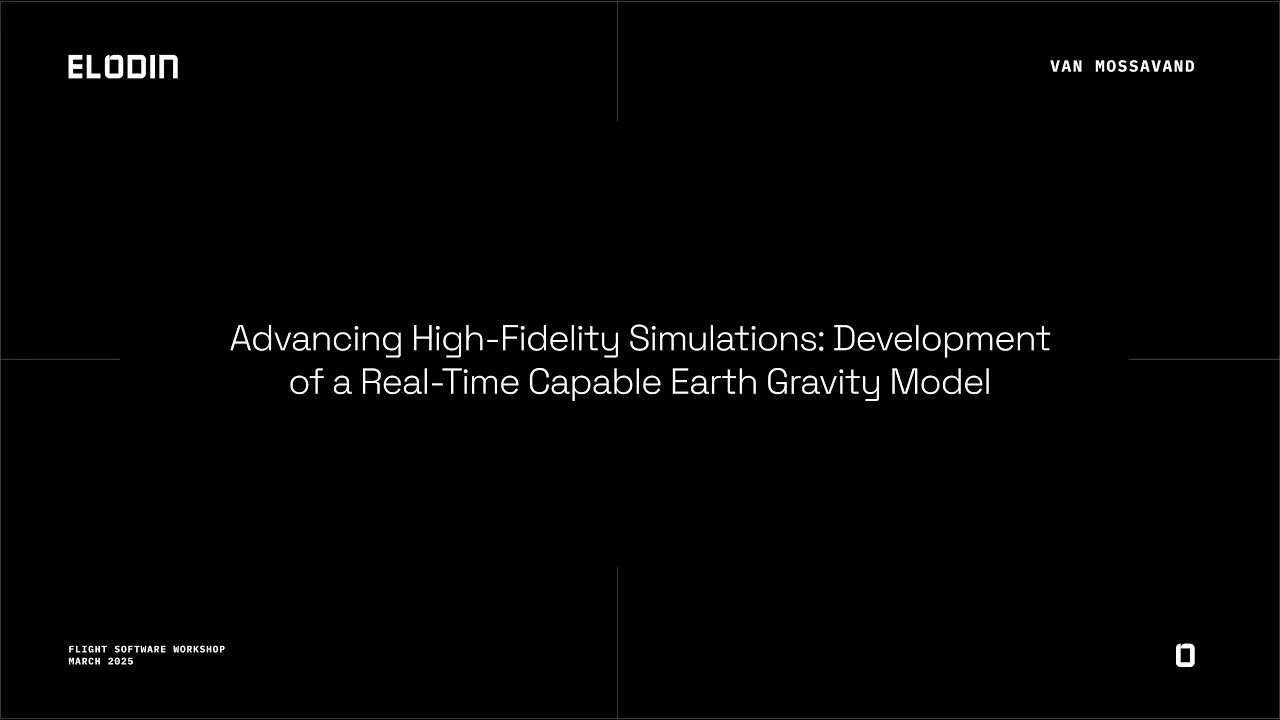 Advancing High Fidelity Simulations Development of a Real Time Capable Earth Gravity Model