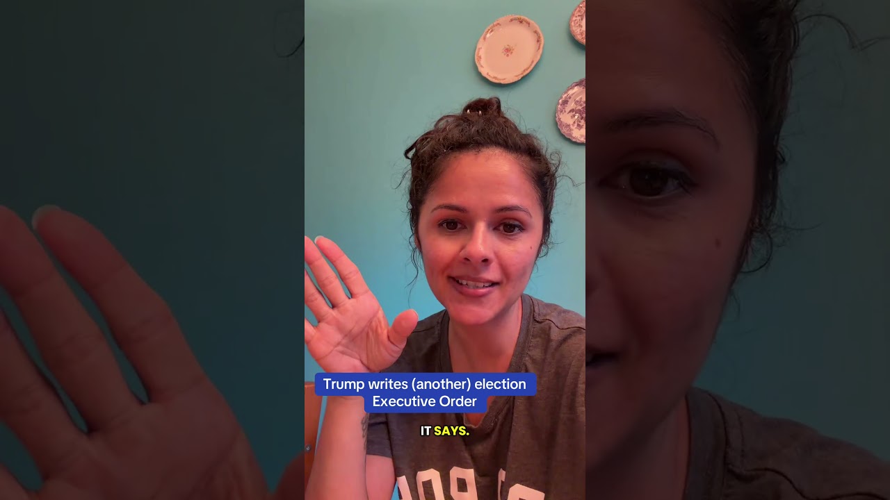 Trump signs (another) election EO 🙄🙄