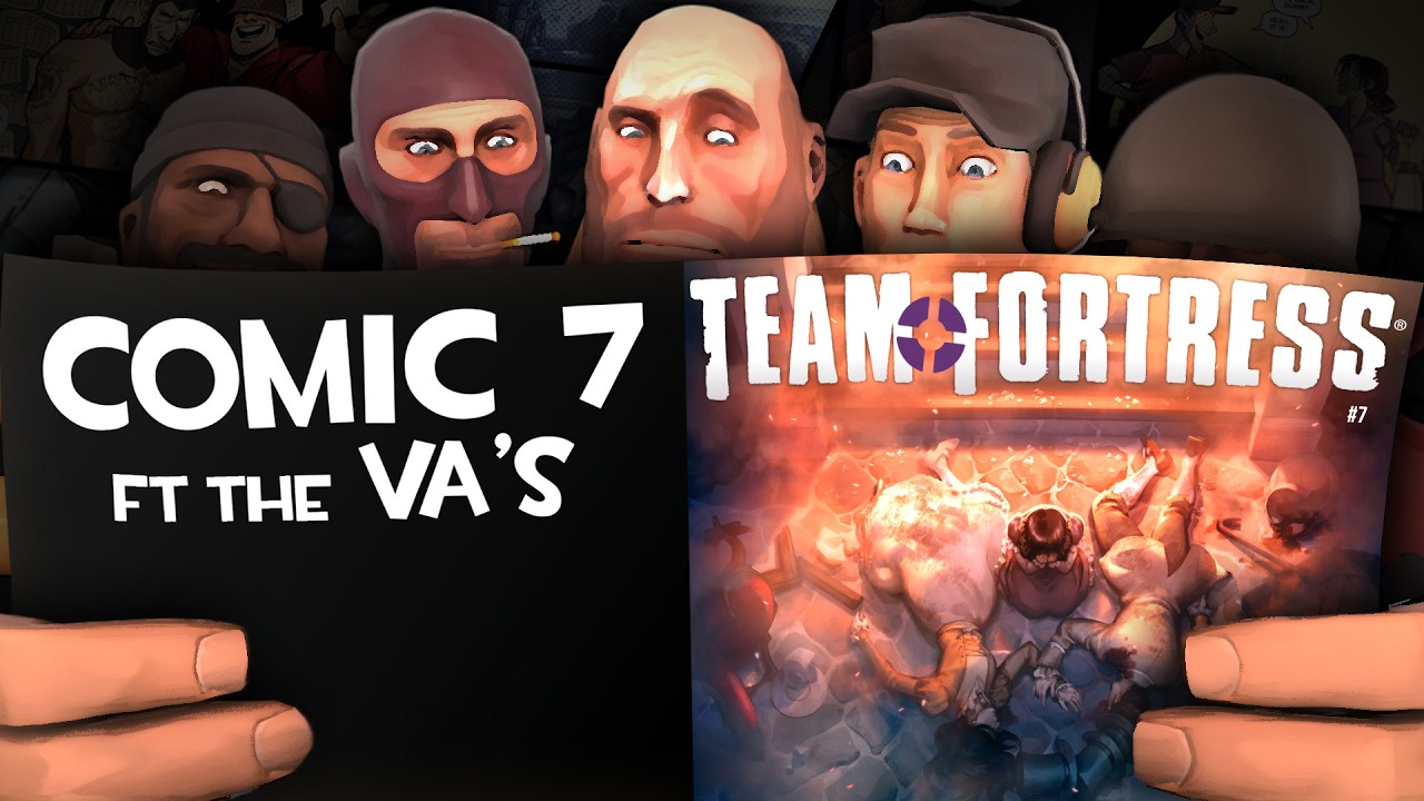 TF2 - COMIC 7 But it's the Actual Voice Actors