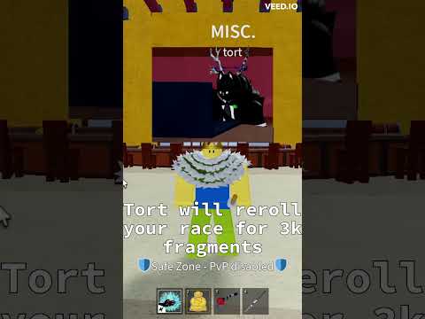 how to reroll your race in blox fruit