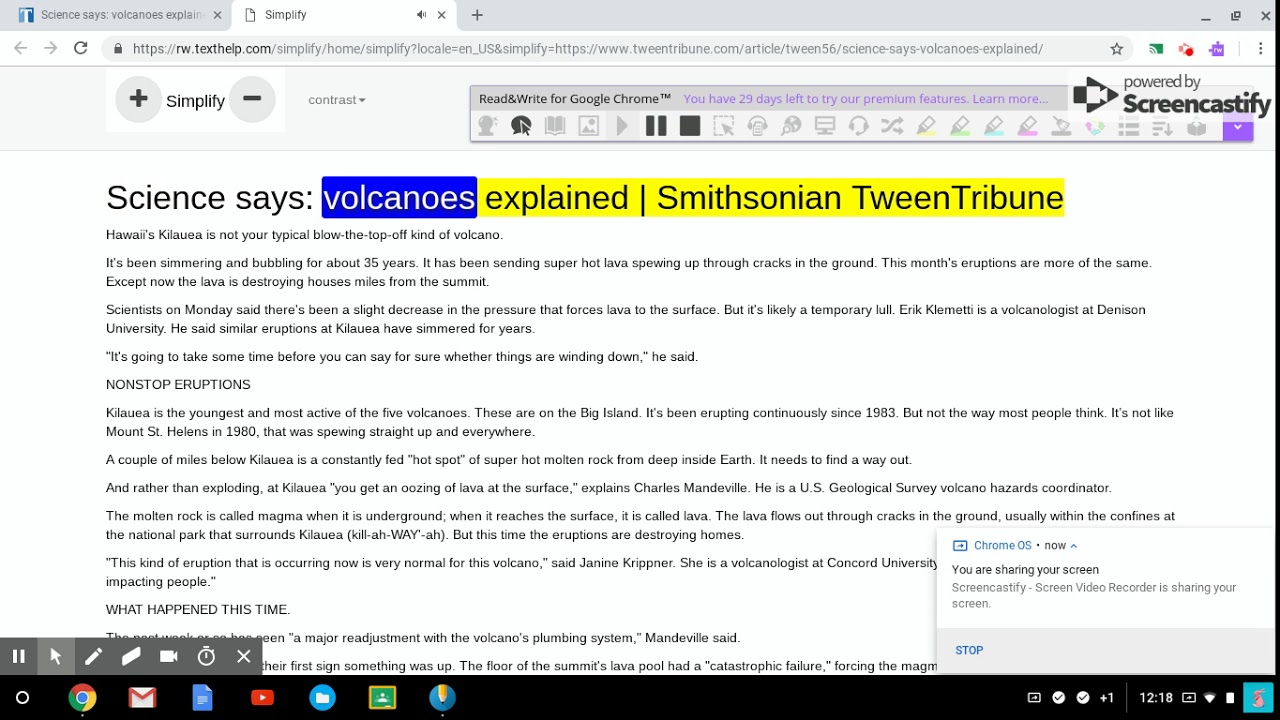 TextHelp! Example #1