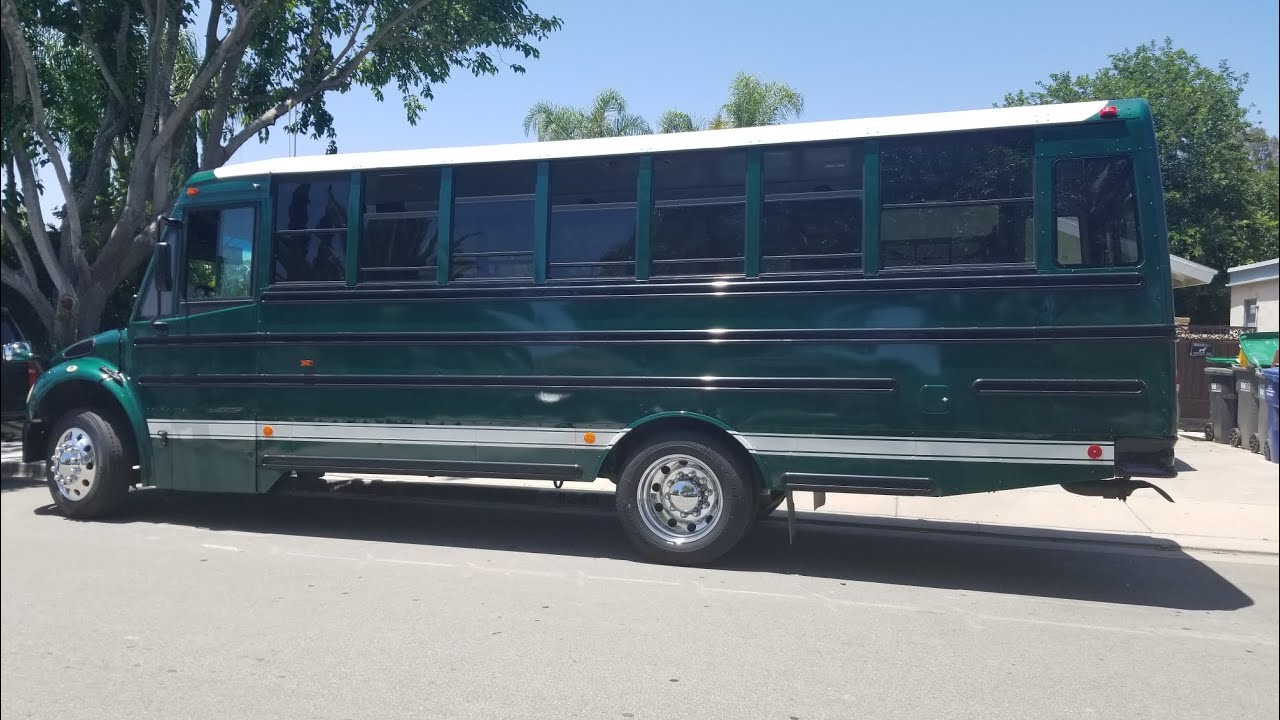 BUS CONVERSION to SKOOLIE -Thomas Freightliner 2010