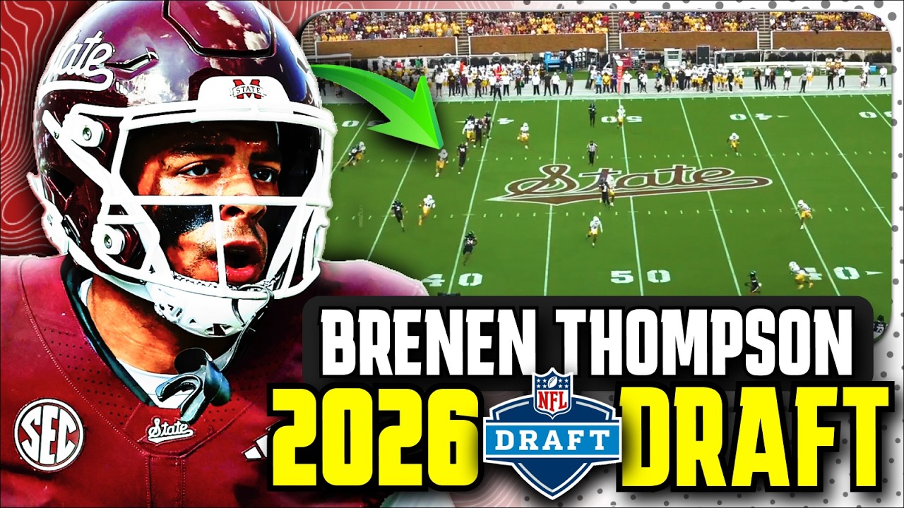 Brenen Thompson - 2026 NFL Draft Profile & Comparisons